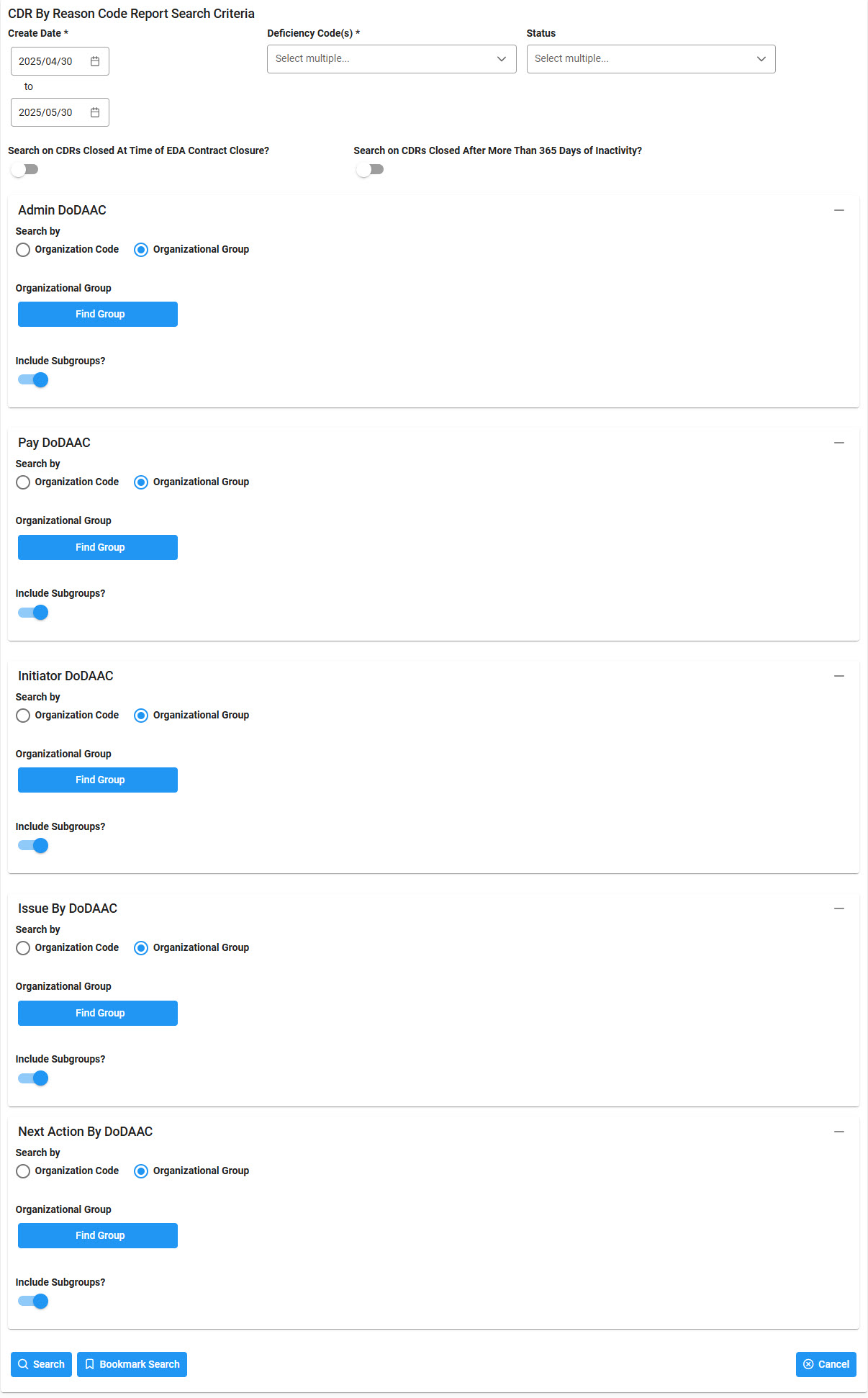 EDA Training - CDR By Reason Code Report | PIEE
