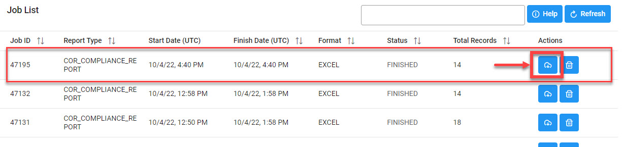 EDA Training - COR Compliance Report | PIEE