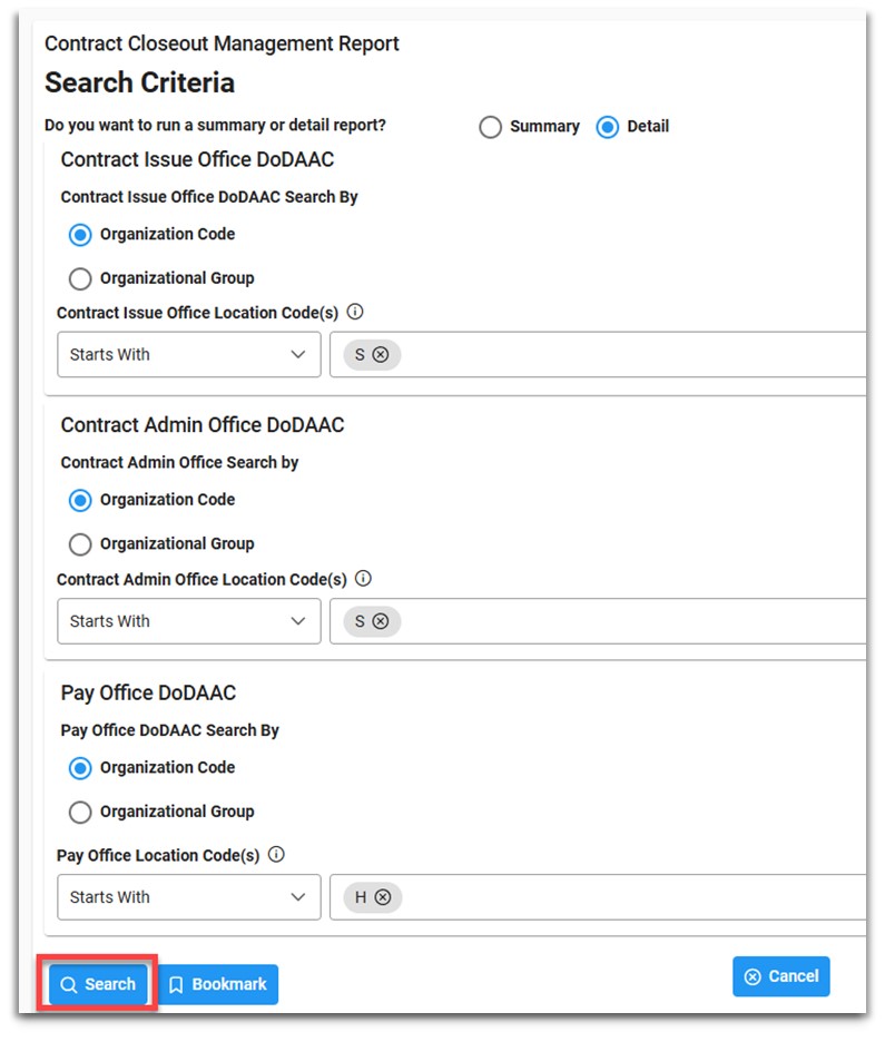 EDA Training - Contract Closeout Management Report | PIEE