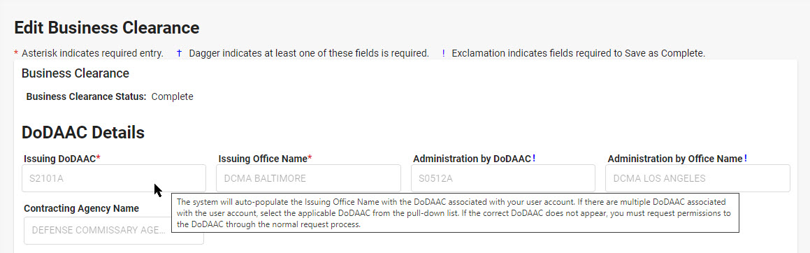 EDA Training - Viewing and Editing Business Clearance Records | PIEE