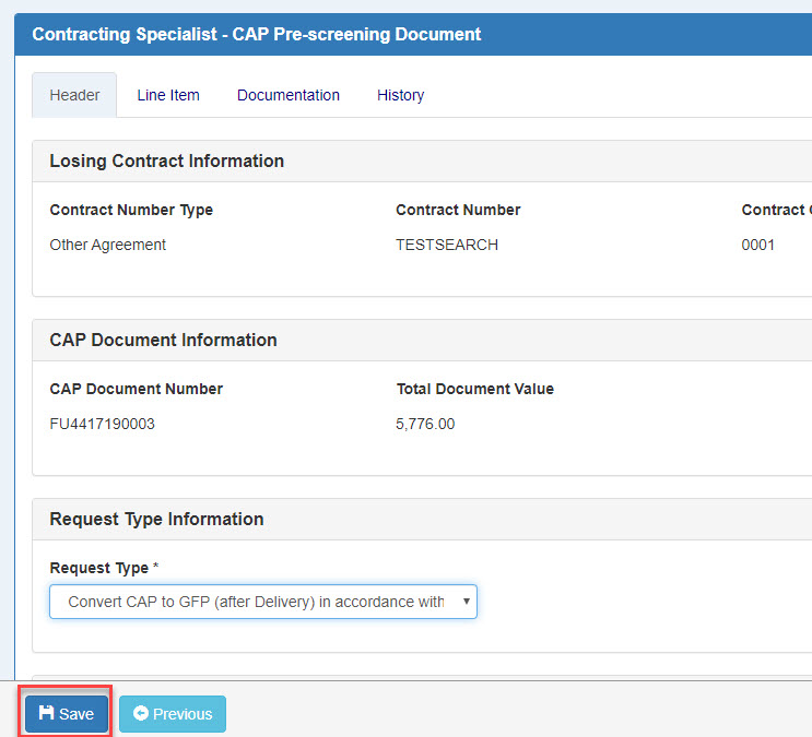 GFP Training - CAP Pre-screening Functions | PIEE