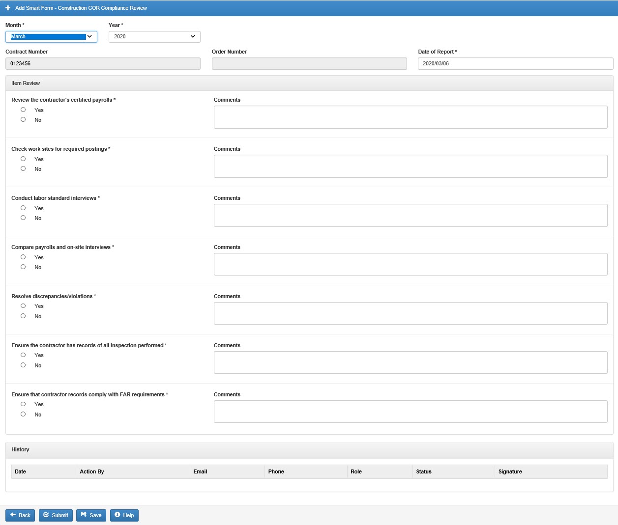 SPM Training - Construction COR Compliance Review | PIEE