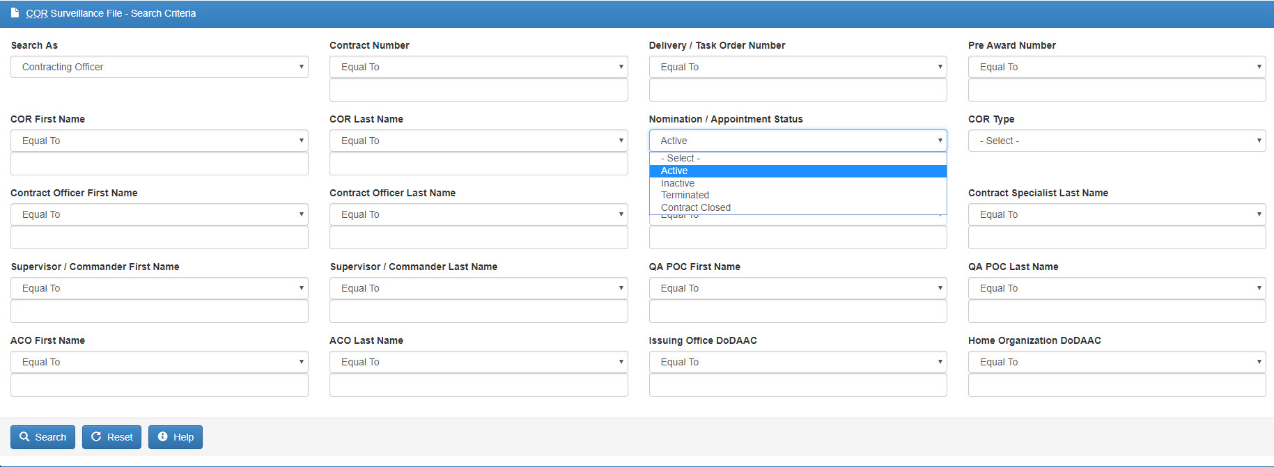 SPM Training - COR Surveillance File Overview | PIEE